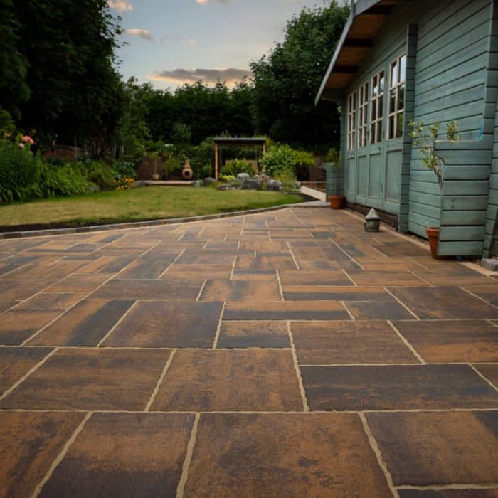 Traditional Stone Effect Paving Slabs for Patio Areas