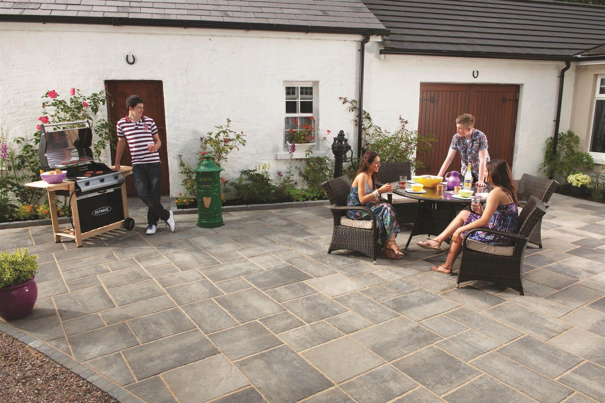 Tobermore Historic Flags | Creative Landscaping Works