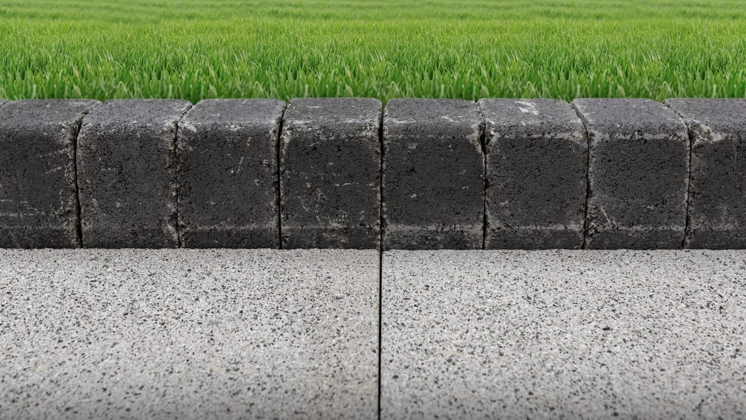 Comparing concrete kerb edging for roads, pavements and borders