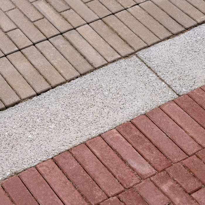 Artro - Creative Linear Plank Block Paving in Warm & Cool Colours