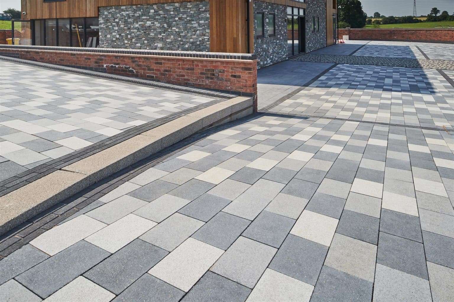 Braemar Premium Block Paving for Commercial Landscaped Areas