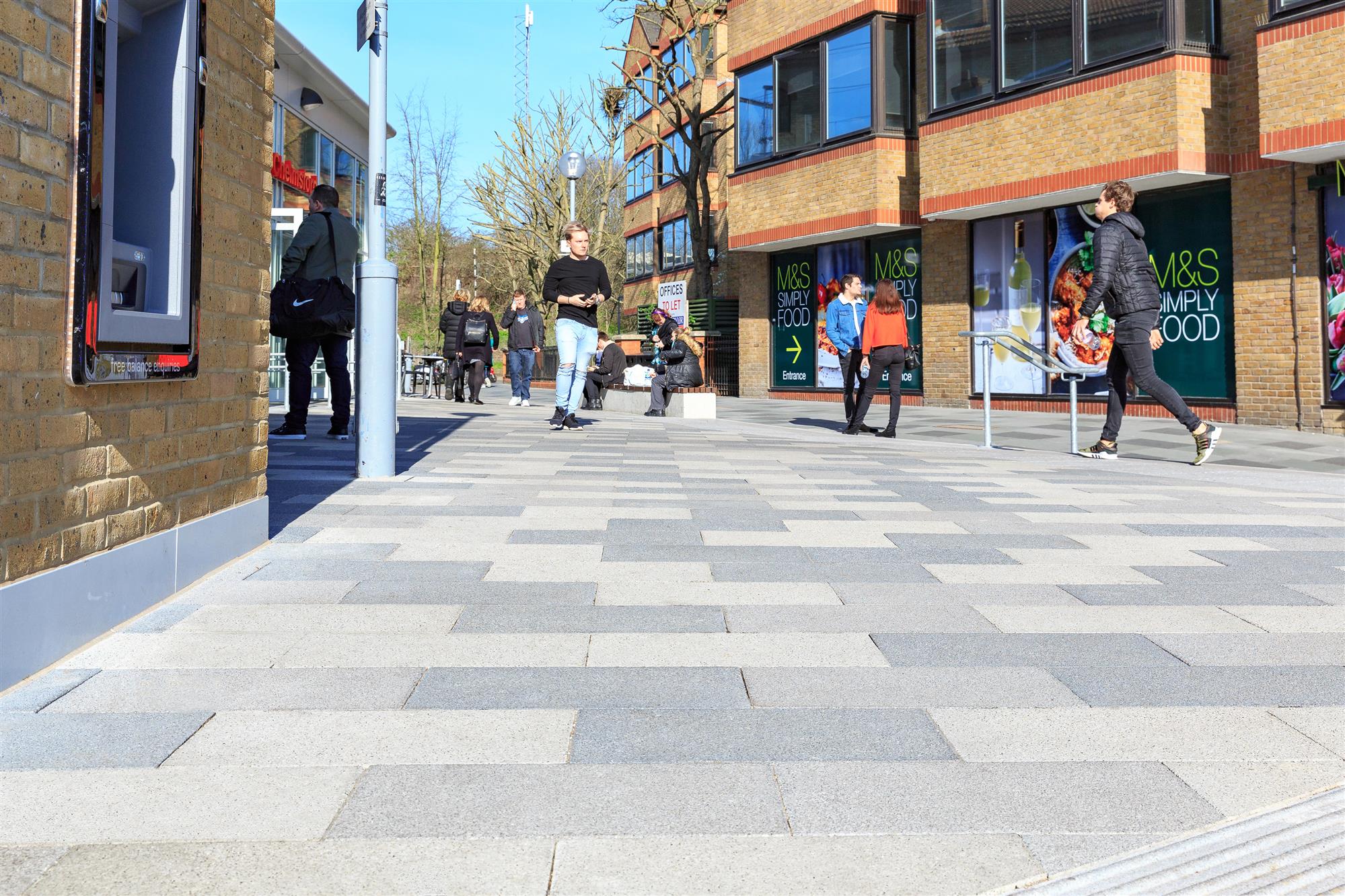 Hard-Wearing Block Paving Solution for Train Station Platform