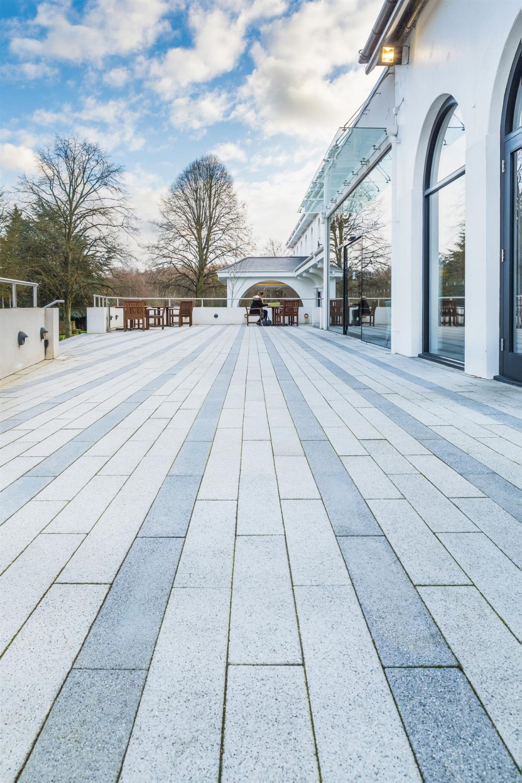 Linear Plank Block Paving in a Range of Colours
