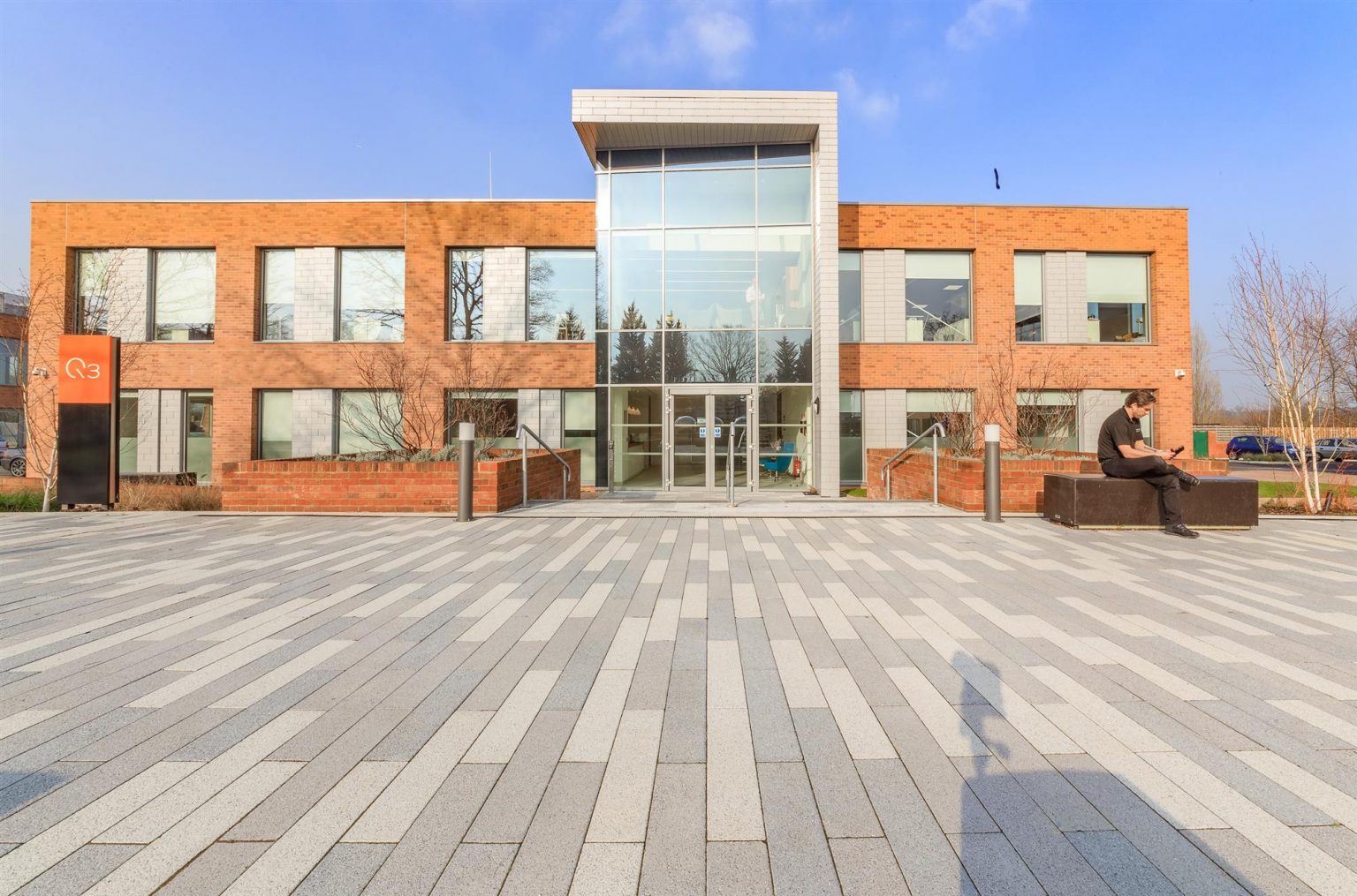 Manhattan Constellations - Creative Block Paving Using Mixed Colours