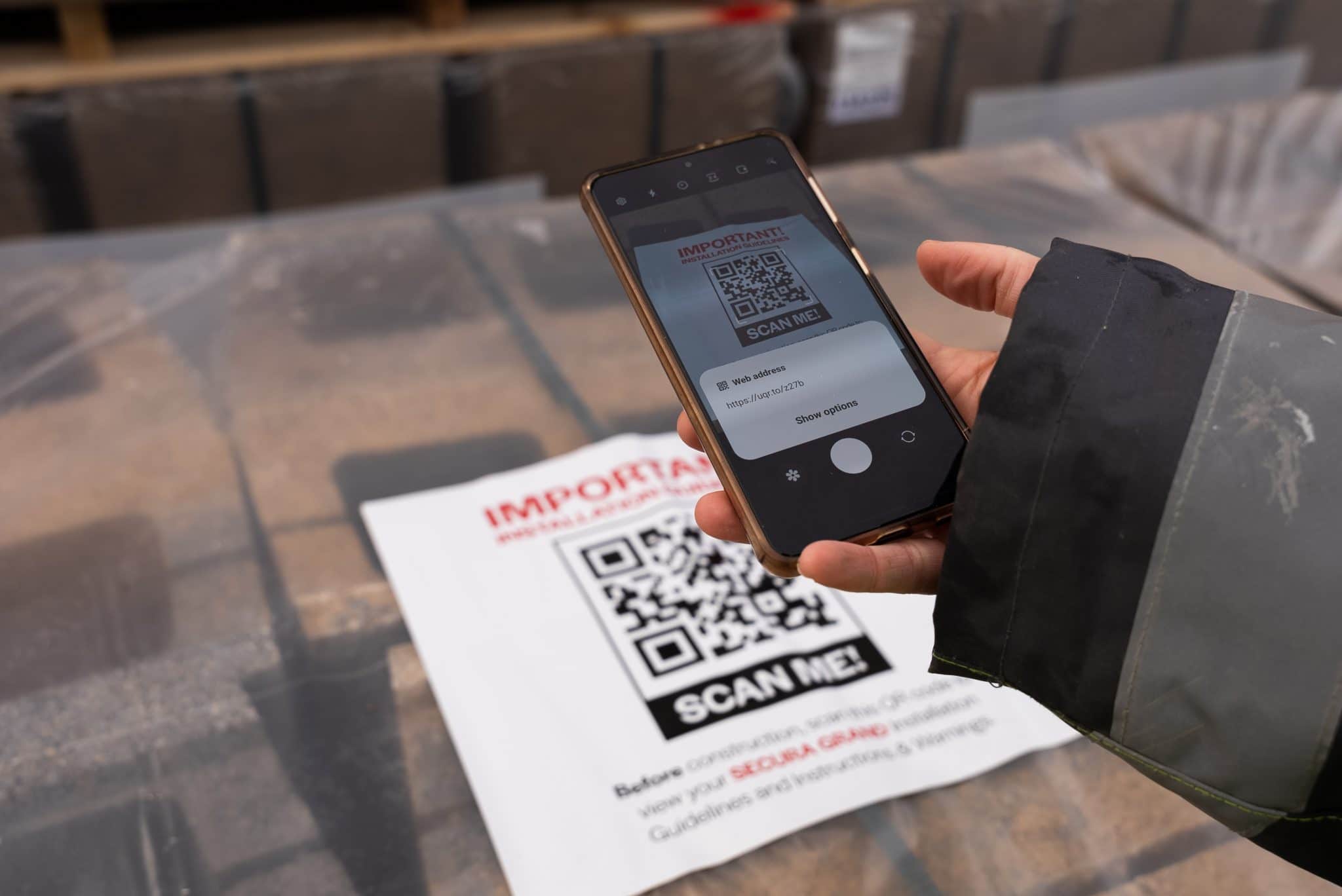 Why we’ve put QR codes on Tobermore packaging | Tobermore