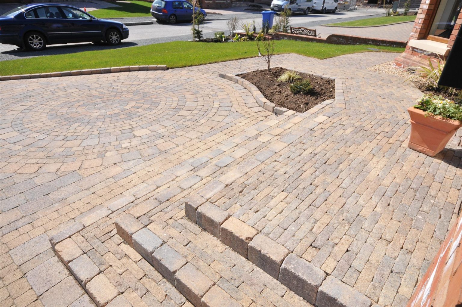 Retro Style Block Paving - Retro
