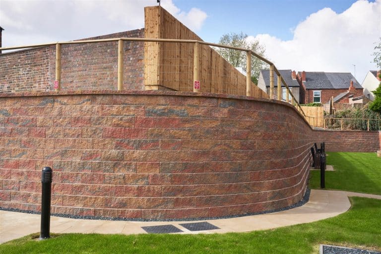 Large Concrete Retaining Wall Blocks for Walls upto 9m High