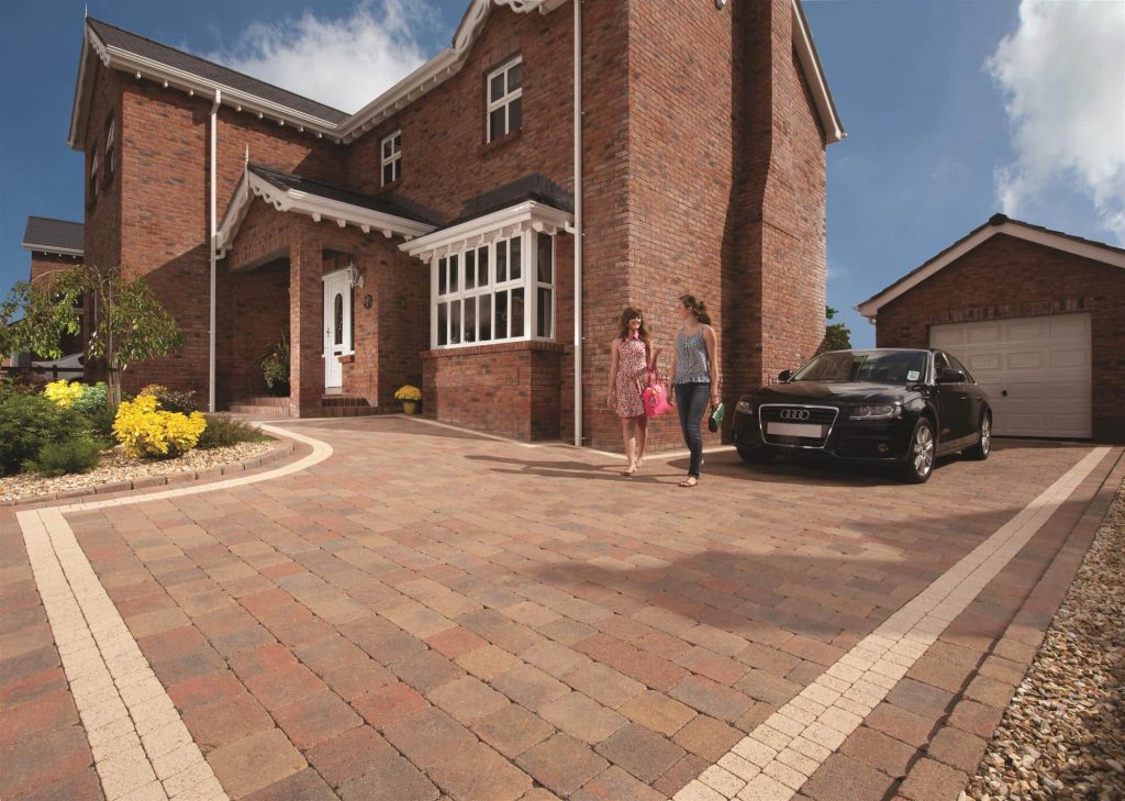 Sienna Concrete Block Paving Setts