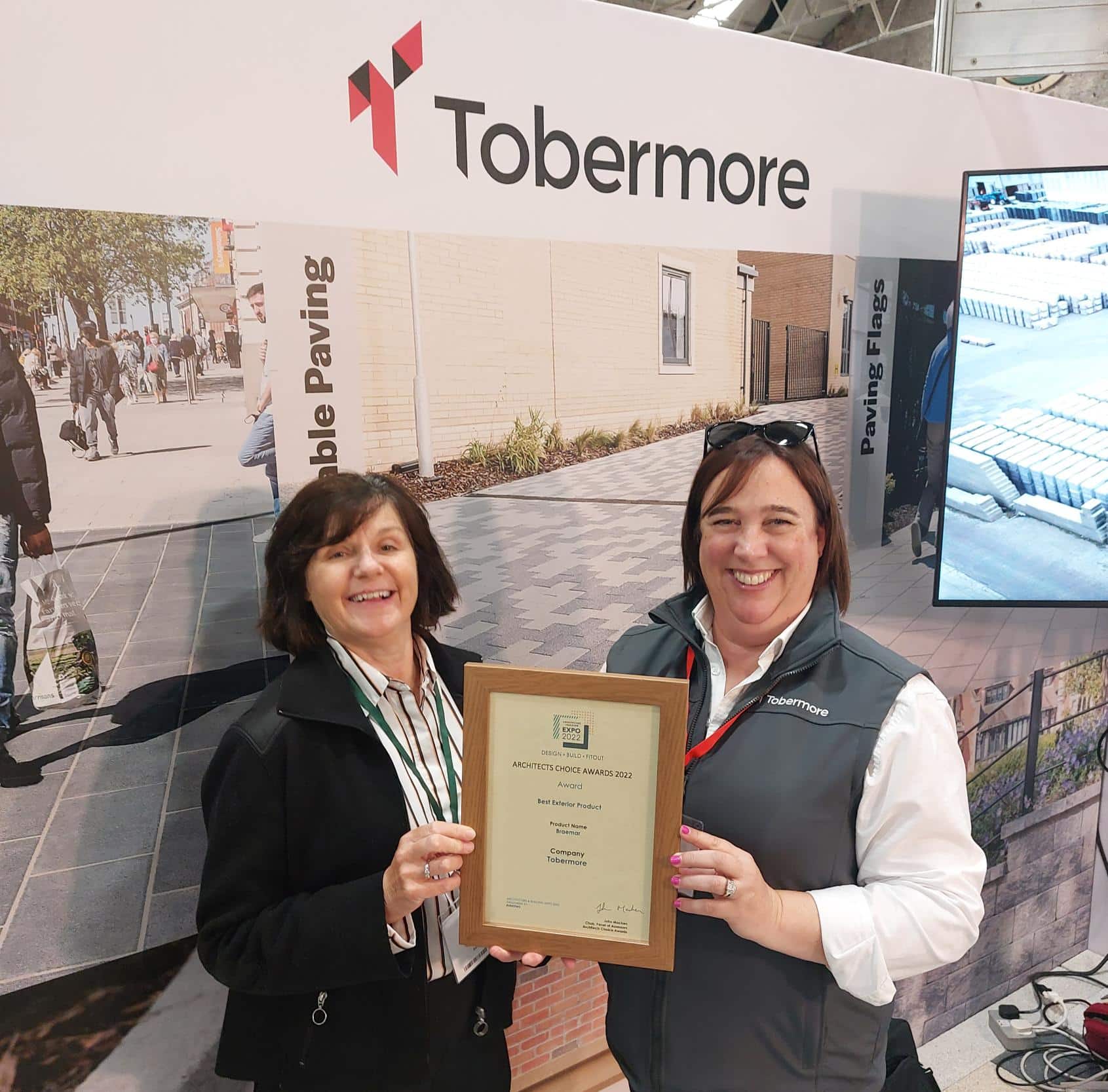 Architects Crown Braemar 'Best Exterior Product' | Tobermore Commercial ...