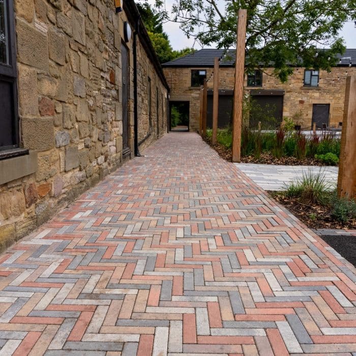 Artro - Creative Linear Plank Block Paving in Warm & Cool Colours