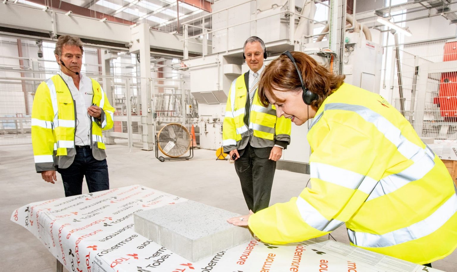 Minister Announces 95 Jobs and £30million Investment by Tobermore